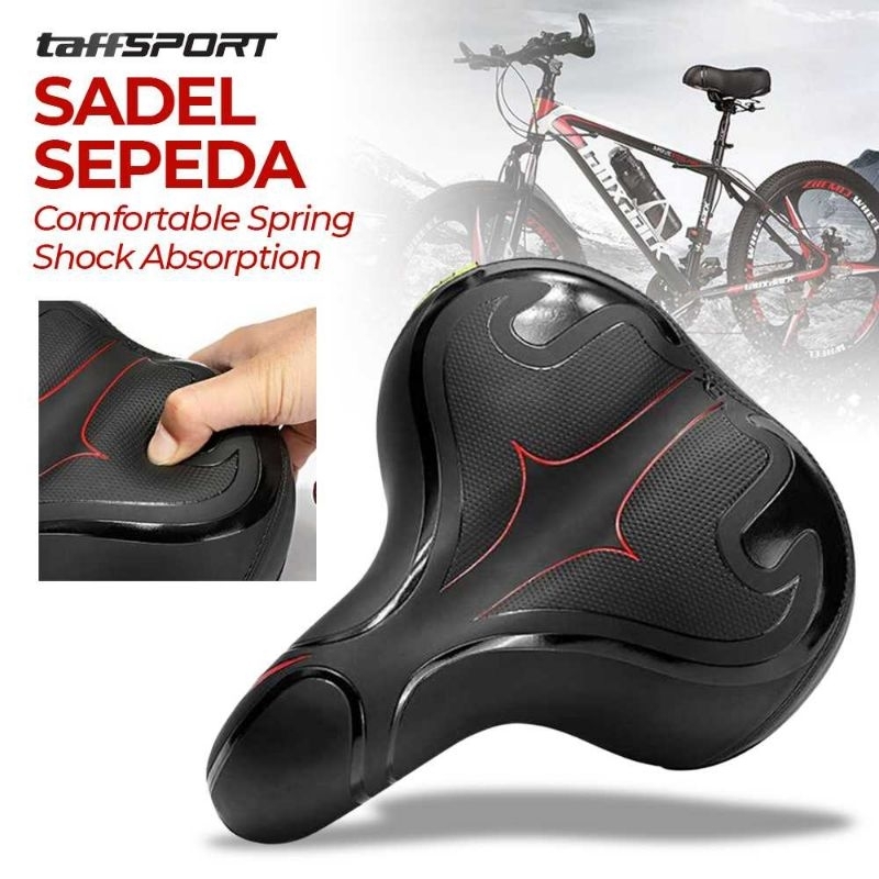 Jual Sadel Sepeda Empuk Spring Shock Absorber - Jok Sepeda lipat ...