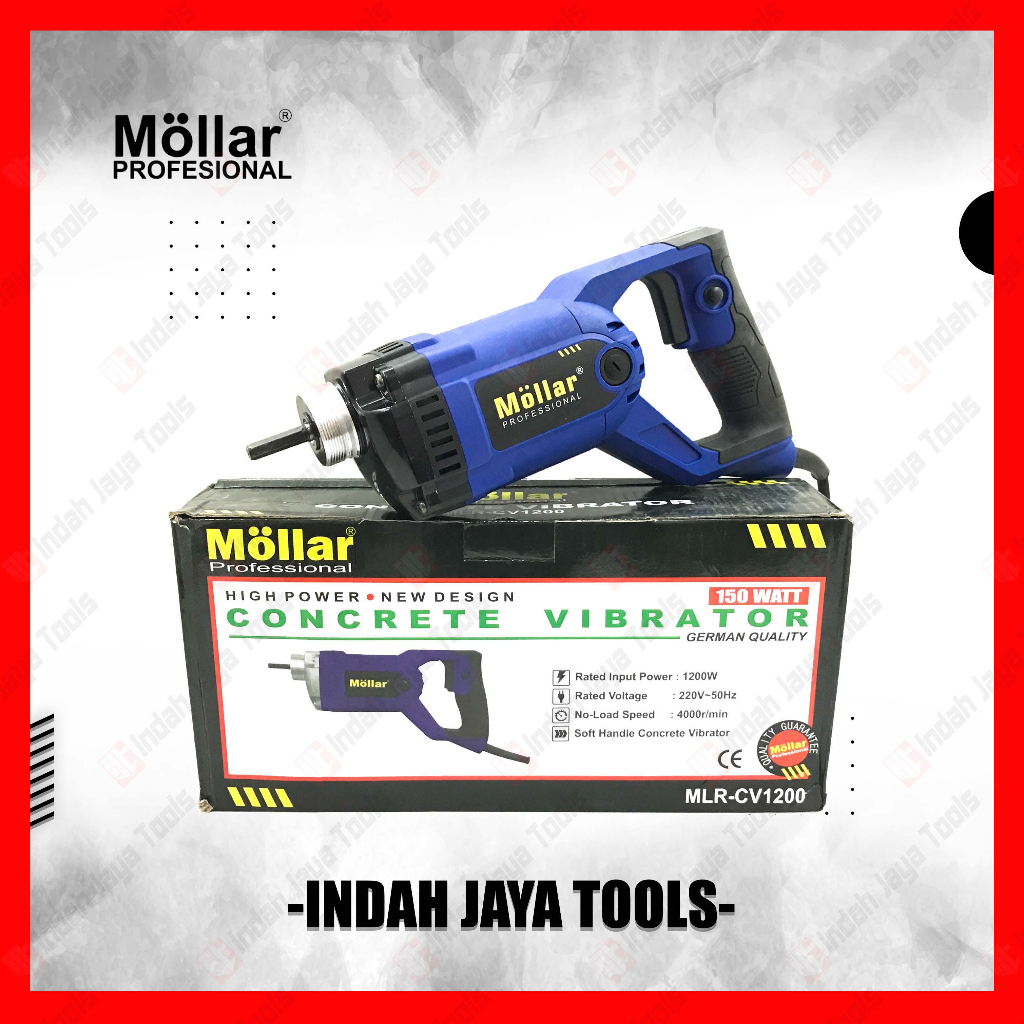 Jual MOLLAR CV1200 Mesin Bor Concrete Vibrator Beton Listrik Elektrik ...