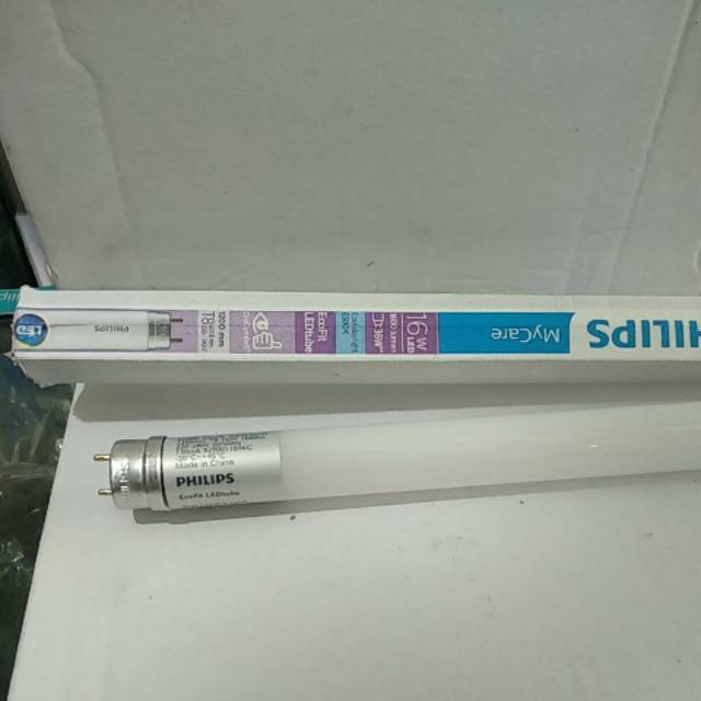 Jual Lampu TL Led T8 120 Cm 16 Watt 16W Ecofit My Care Putih Philips | Shopee Indonesia