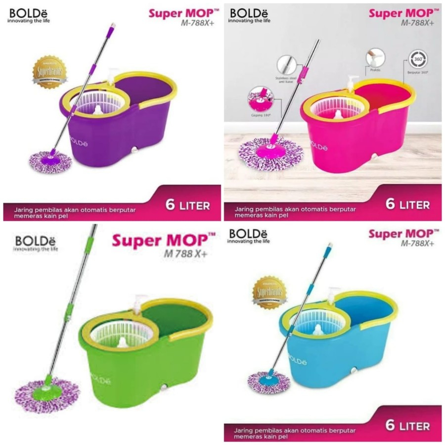 Jual BOLDE SUPER MOP M788X SERIES | Shopee Indonesia
