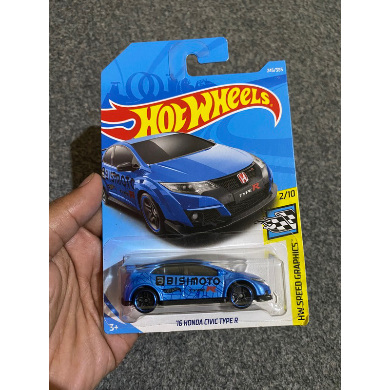 Jual hot wheels civic type r biru | Shopee Indonesia