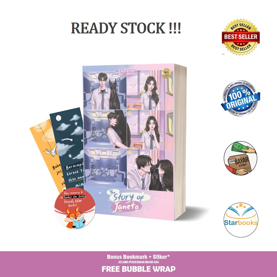 Jual Buku The Story of Janeta By She is Ray - Black Swan (Novel ...