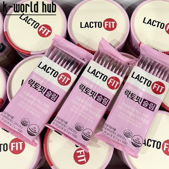 Jual Lacto Fit Probiotics Slim Weight Loss Lacto-Fit Korea Isi 10s ...