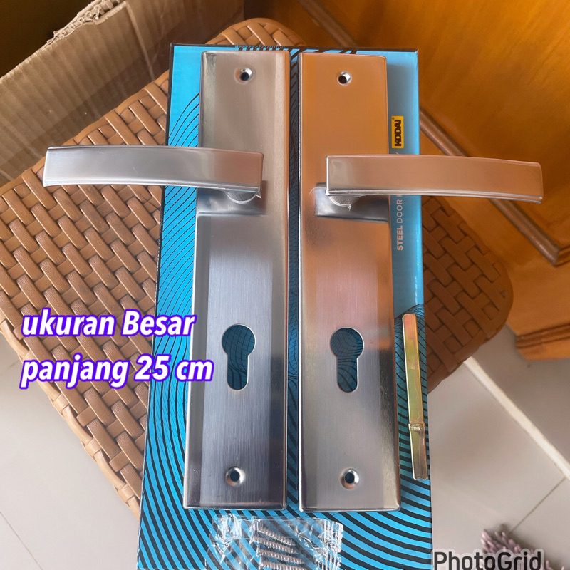Jual HANDLE GAGANG PINTU BESAR 25 CM PREMIUM SUS 304 GARANSI 1 TAHUN ...