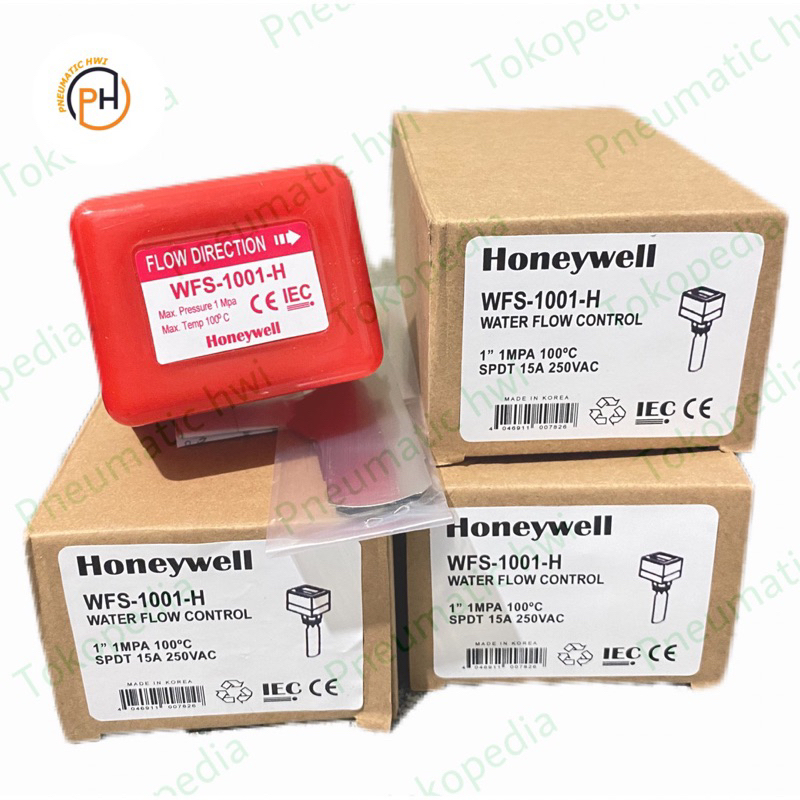 Jual water flow switch honeywell wfs 1001 h 1" inch garansi | Shopee ...