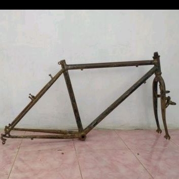 Jual Frame Fork Sepeda 26 Taiwan DO SEMI VERTI TEBAL SIZE FRAME 18 INCH ...