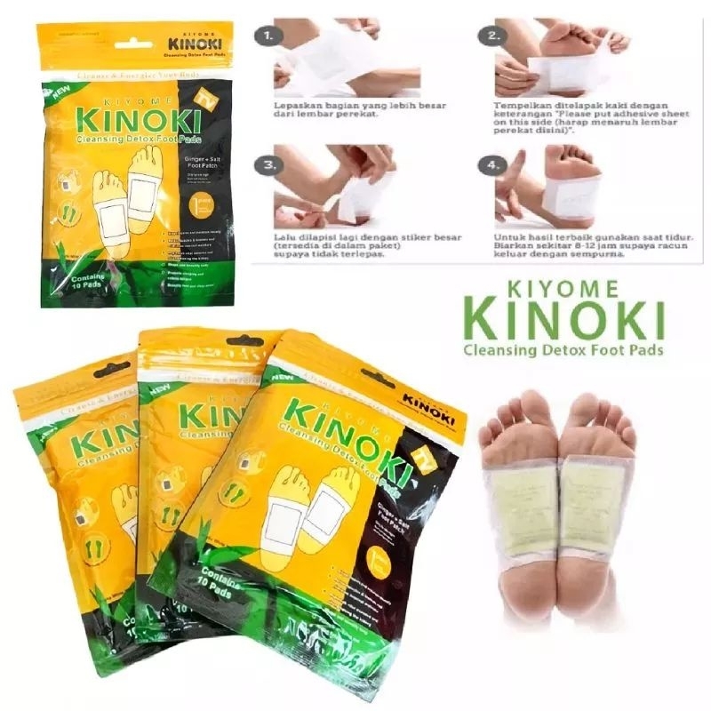 Jual [PAKET 30 PCS] Kiyome Koyo Kinoki Ginger Salt Koyok Gold Kuning ...