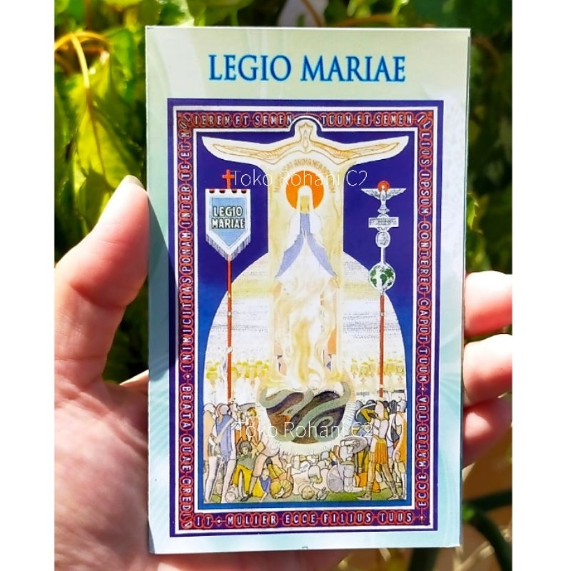 Jual Kartu Doa Tessera Legio Maria - Kartu Doa - Lembar Doa Legio Maria ...