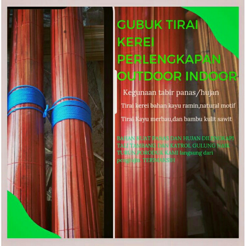 Jual Kere Kulit Tirai Bambu Sawit | Shopee Indonesia