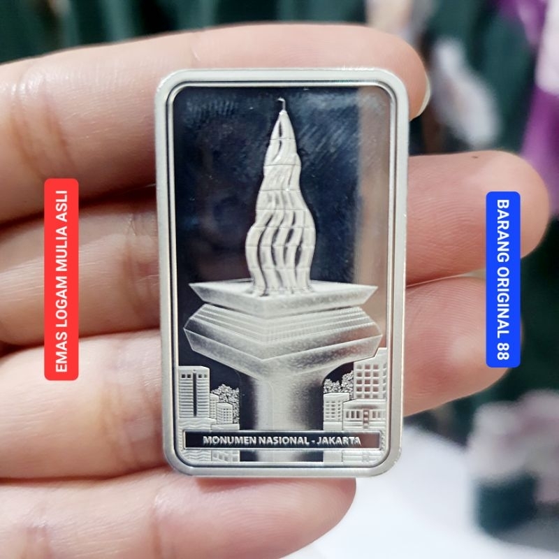 Jual PERAK ANTAM BATANGAN ASLI Original MURNI INDONESIAN HERITAGE ...