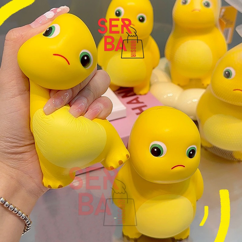 Jual SG -Mainan Squishy Nailong Dino Kuning Terbaru Mainan Squishy ...