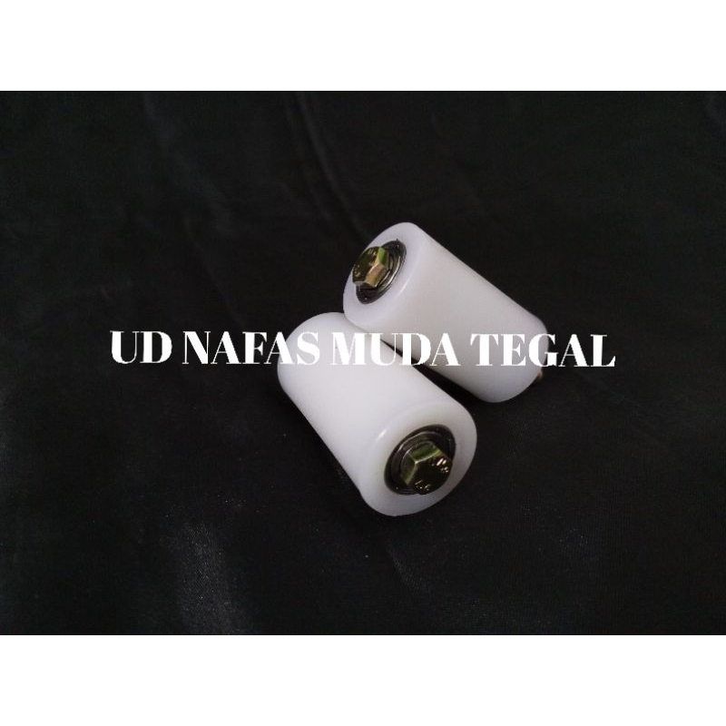 Jual Roda Nillon Roller (uk 42mm) Besar Pintu Pagar besi stainless ...