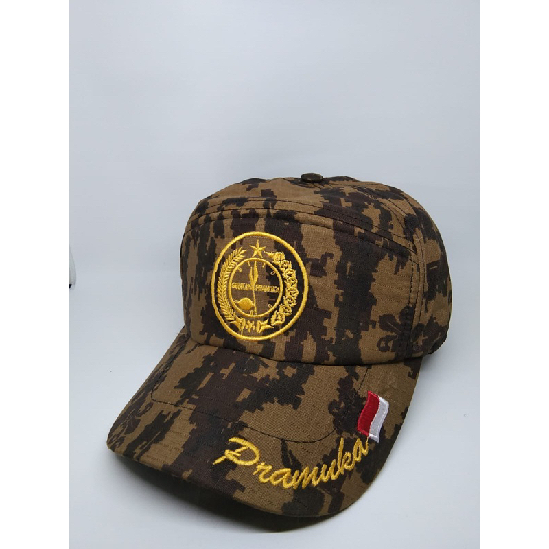 Jual TOPI LORENG COKLAT PRAMUKA HARGA MURAH BEST SELLER | Shopee Indonesia