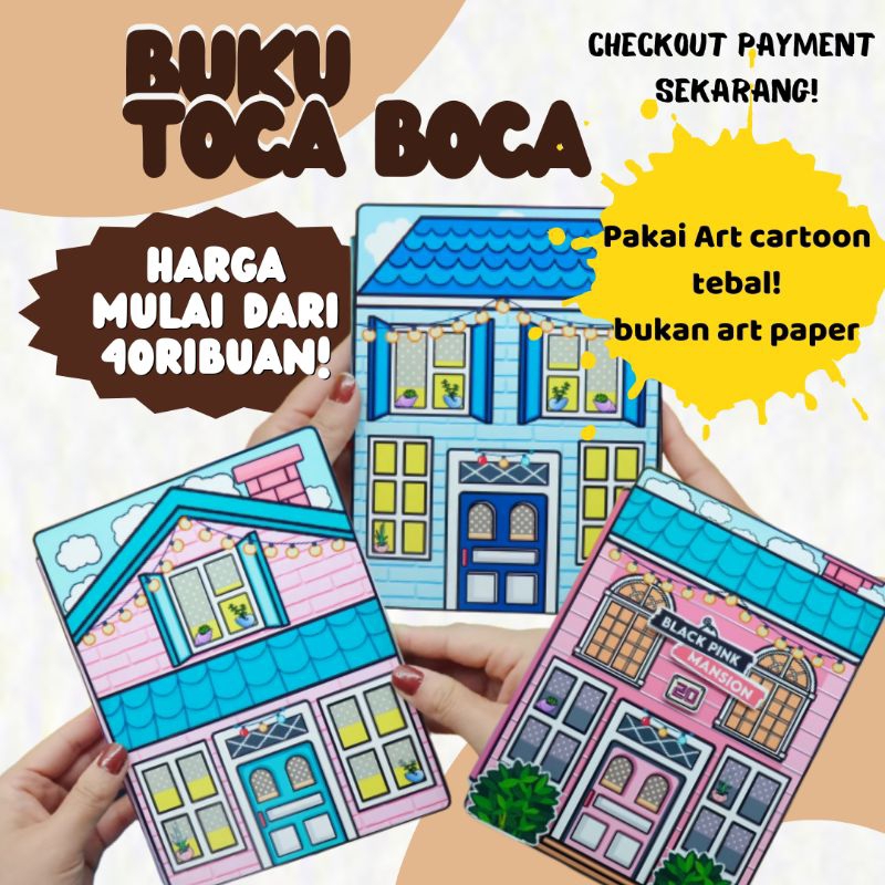 Jual PAPER DOLL TOCA BOCA PAPER DOLL LIFE TOCA BOCA BUSY BOOK BUKU ANAK ...