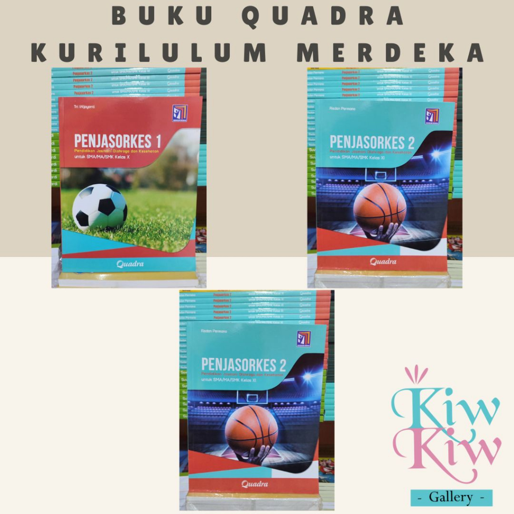 Jual Buku Penjasorkes, PJOK Kelas 10, 11, 12 SMA/MA Kurikulum Merdeka - Quadra | Shopee Indonesia