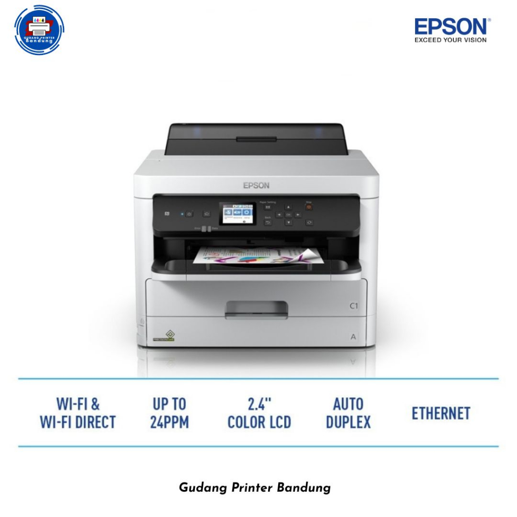 Jual Printer Epson WF-C5290 Workforce Wi-Fi Duplex Inkjet Printer ...