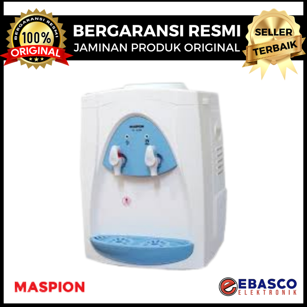 Jual MASPION Dispenser EX 18 PAS / EX18 - Galon Atas 2 Kran Panas ...