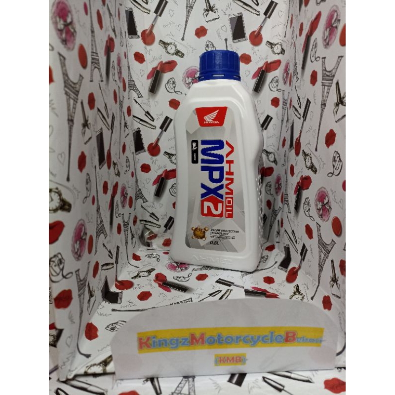 Jual OLI MESIN AHM OIL OLI MPX2 MPX 2 MPX-2 0.8LT 800ML 10W30 10W-30 ASLI | Shopee Indonesia