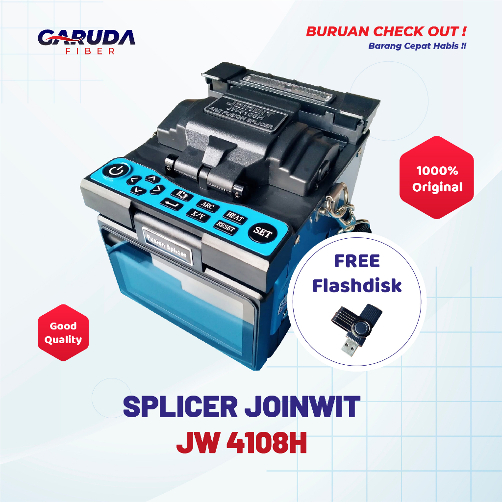 Jual GARUDA Splicer Joinwit JW 4108H Fusion Splicer Fiber Optik ...