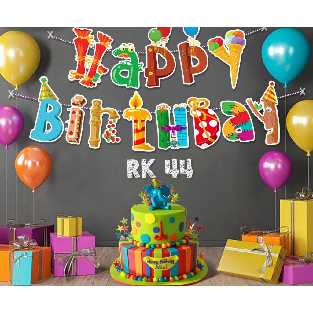 Jual Banner HBD | RK 44 | Banner Ultah | Shopee Indonesia