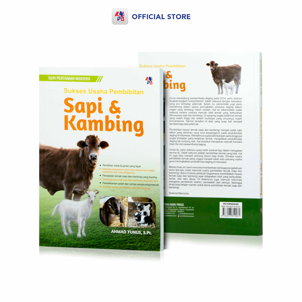Jual Buku Peternakan : Sukses Pembibitan Sapi Dan Kambing | Shopee ...