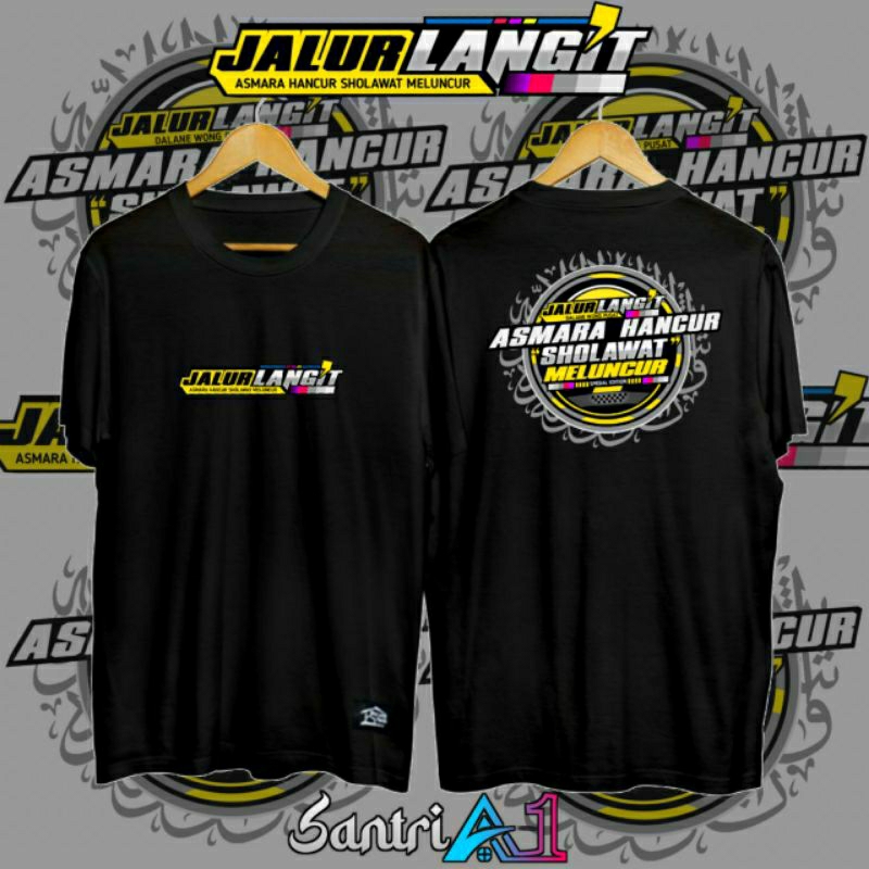 Jual Kaos Distro JALUR LANGIT V2 Asmara Hancur Sholawat Meluncur ... Jual Kaos Distro JALUR LANGIT V2 Asmara Hancur Sholawat Meluncur ...