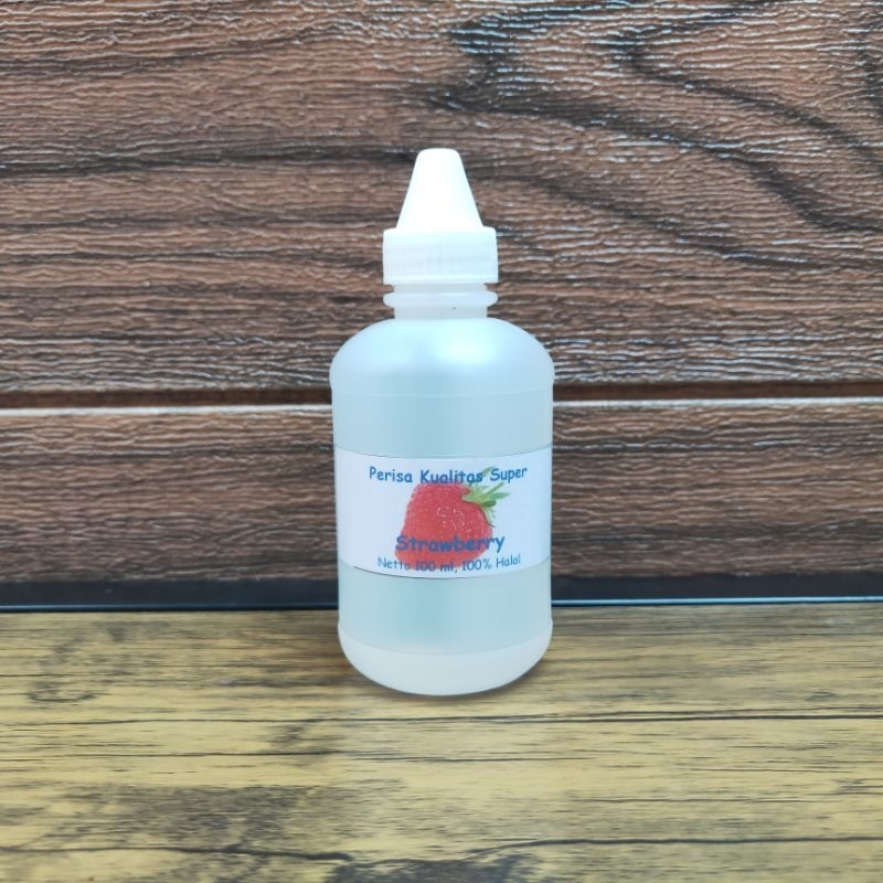 Jual Perasa Perisa Flavor Essence Strawberry Halal bening 100ml ...