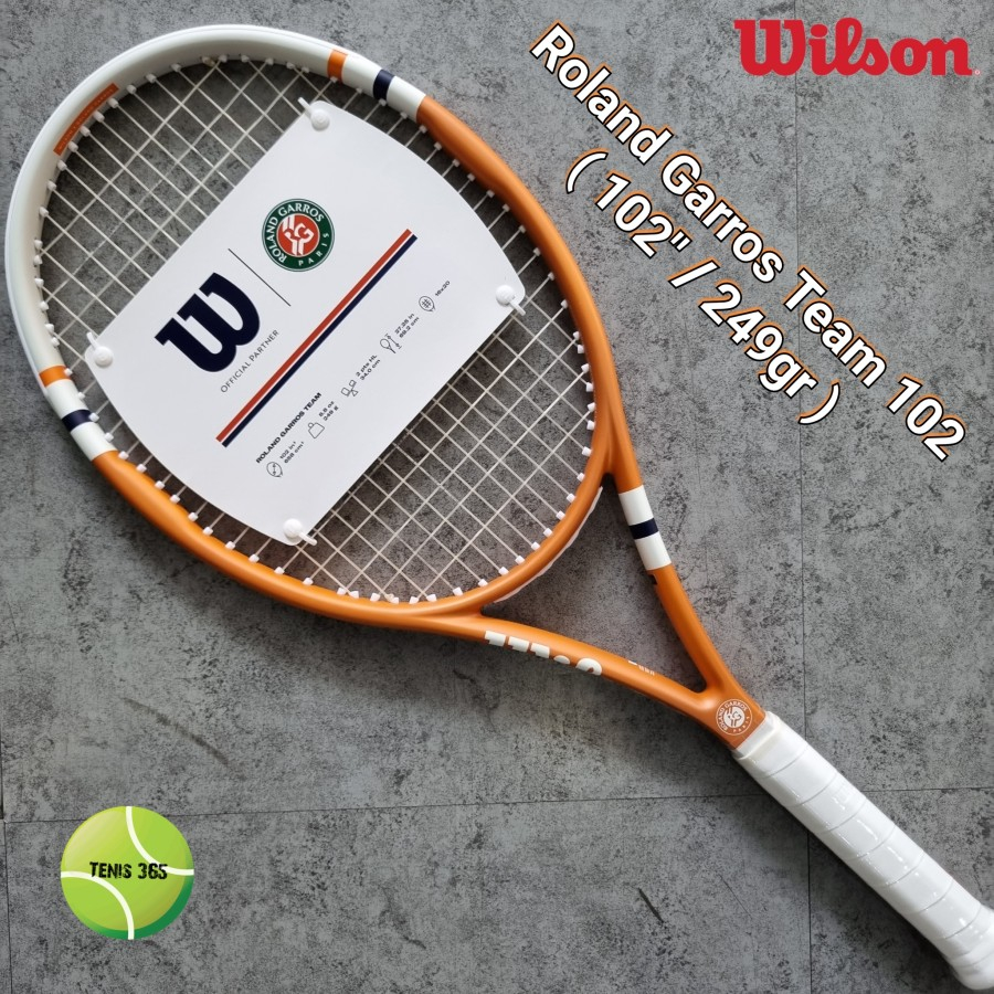Jual Raket Tenis Wilson Roland Garros Team ( 249gr / 102" ) NEW 2023 ...