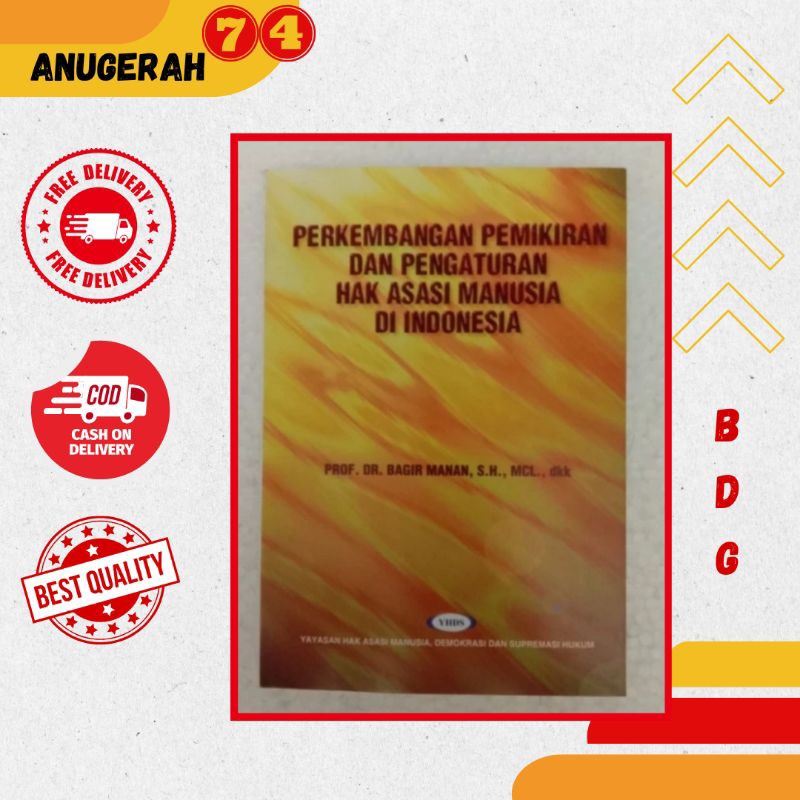 Jual PERKEMBANGAN PEMIKIRAN DAN PENGATURAN HAK ASASI MANUSIA DI INDONESIA | Shopee Indonesia