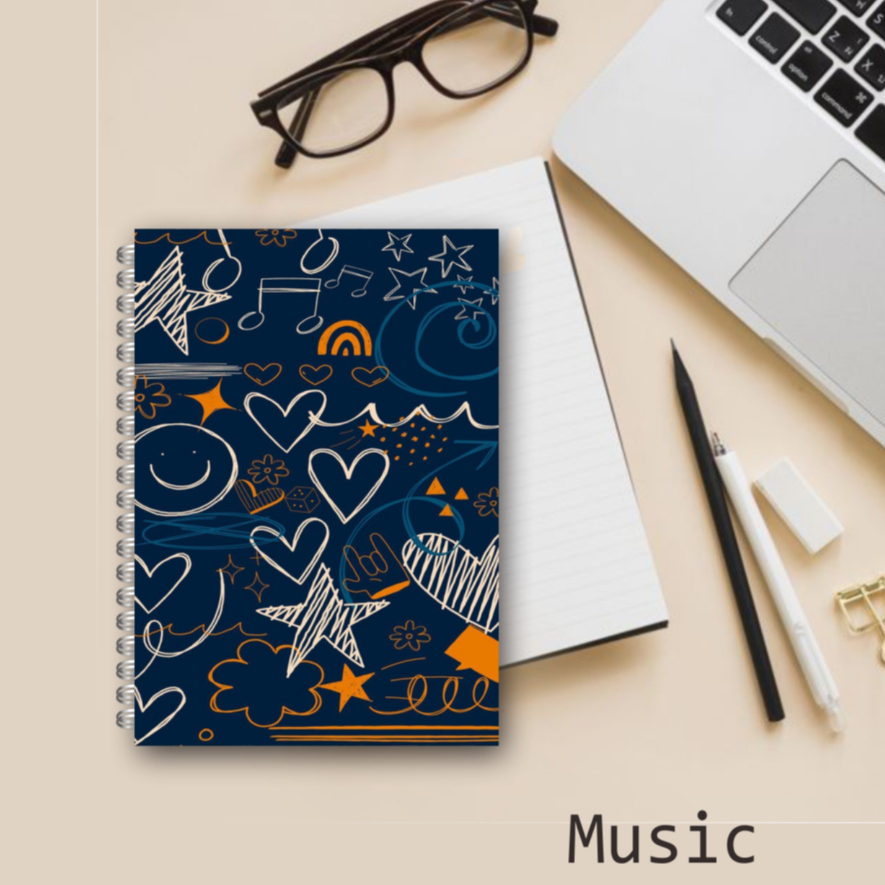 Jual NOTEBOOK A5/JURNAL GRID/DOTTED/ BLANK/LINE MURAH BUKU TULIS ...