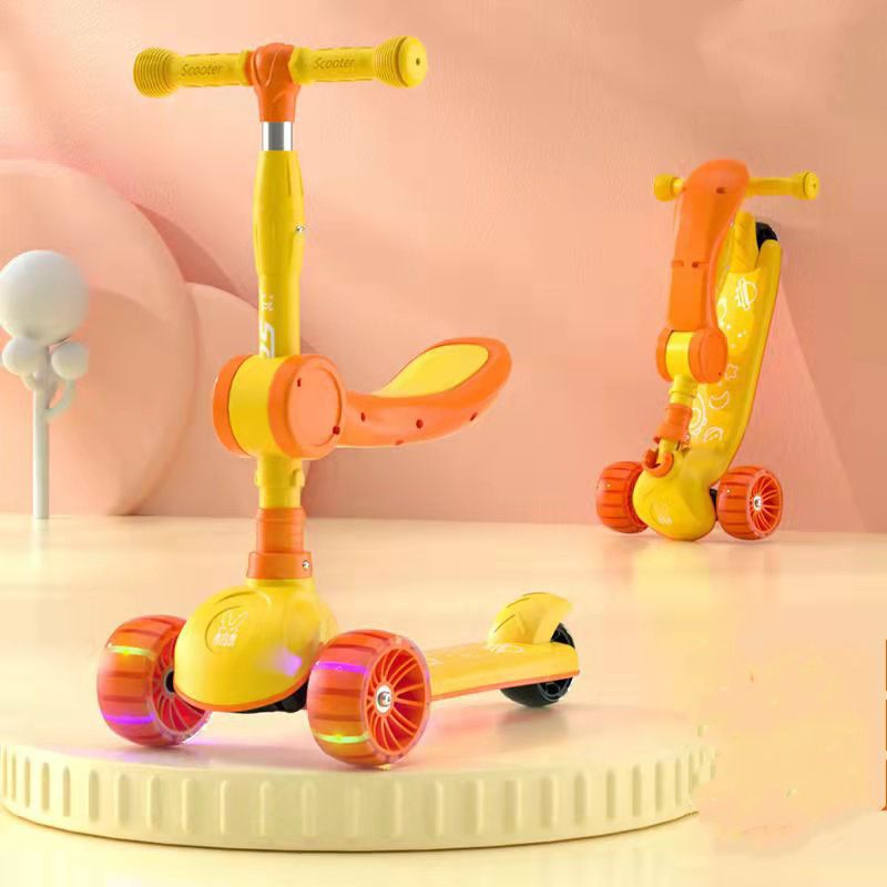 Jual Macala Scooter 3in1 Anak Mainan Otoped Anak Roda 3 - Dengan Lampu ...