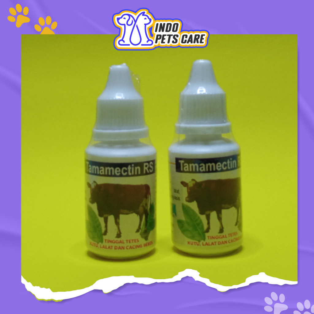 Jual TAMAMECTIN 20ML - OBAT TETES SAPI KAMBING DLL BASMI PARASIT ...
