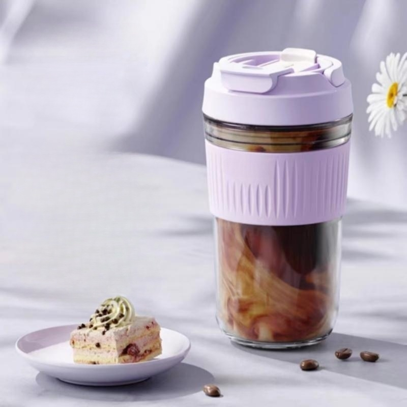 Jual VOOVA Glass Tumblr Aesthetic / Tumbler Kopi / Gelas kaca / Susu ...
