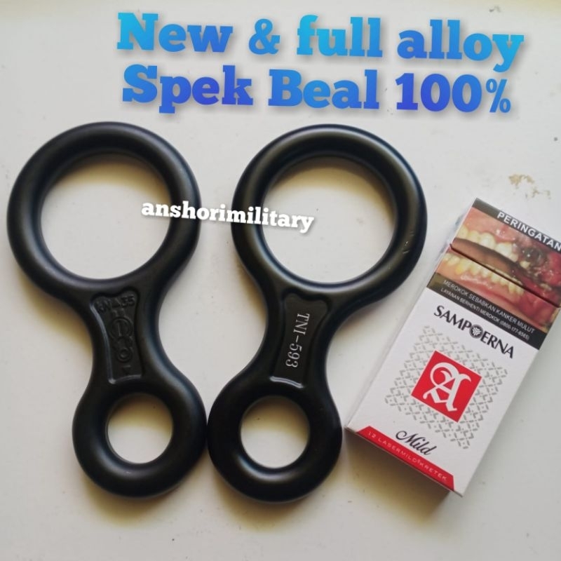 Jual Original Figure eight 8 Camp alloy 35kn Descender Alat Panjat ...
