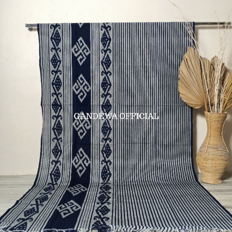 Jual GANDEWA TENUN || Kain Tenun Blanket Etnik Tradisional Outfit Masa Kini Jepara Motif Salur ...