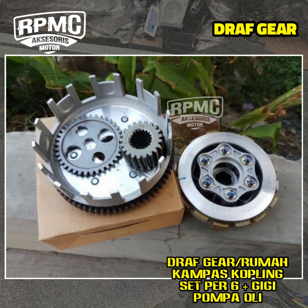 Jual DRAFT GEAR RUMAH KAMPAS KOPLING PIR 6 SET GER POMPA OLI HOUSE KOPLING HEREX RONSEL PRIMER ...