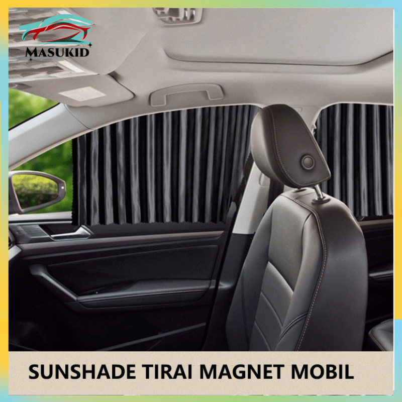 Jual 4 Pcs Sunshade Tirai Mobil Magnet Premium 4Sisi Jendela Sinar ...