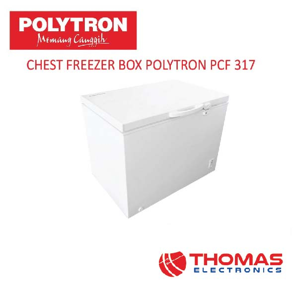 Jual CHEST FREEZER BOX 300 LITER POLYTRON PCF 317 FREEZER POLYTRON ...