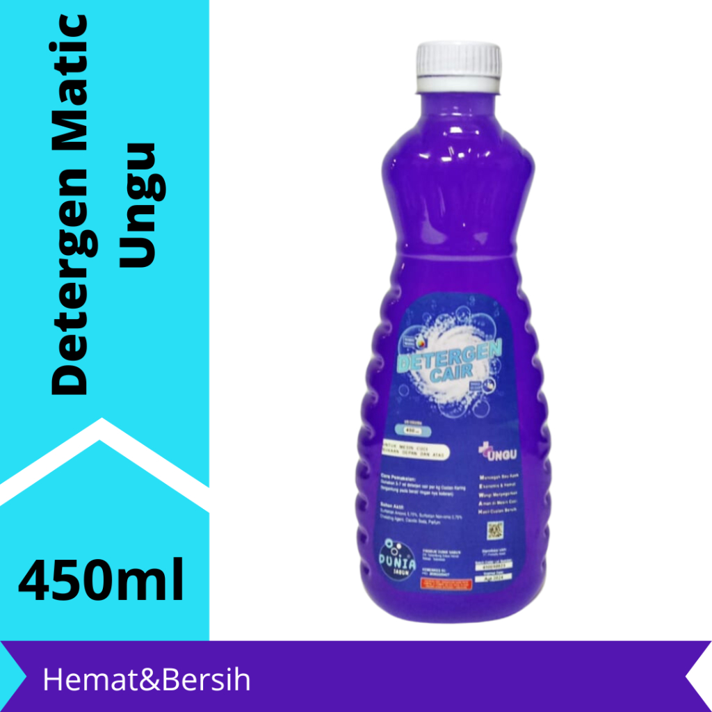 Jual DETERGEN MATIC CAIR UNGU KEMASAN BOTOL 450 ML | Shopee Indonesia