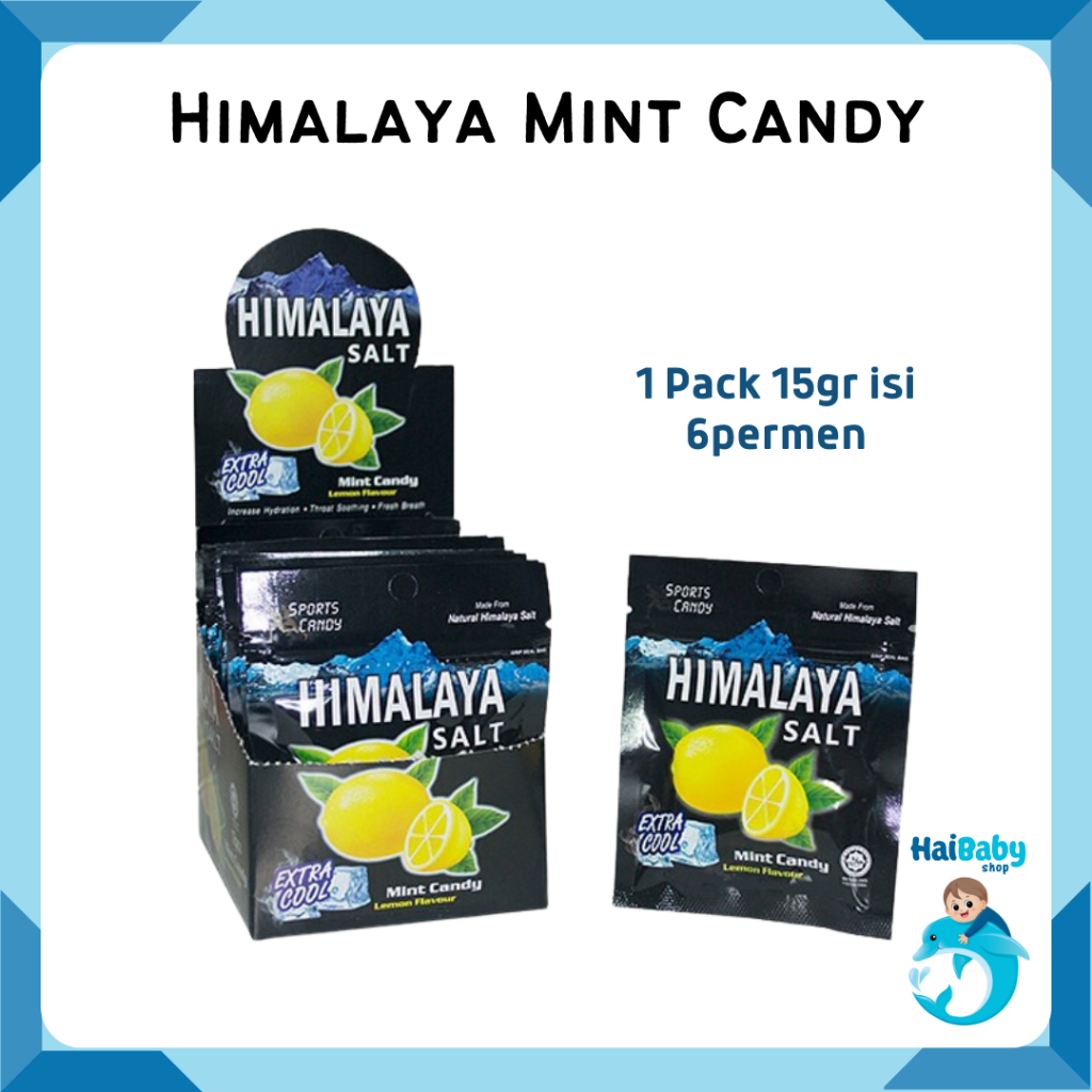 Jual Permen Big Foot Himalaya Salt Lemon Mint Candy - Sachet 15 gram ...