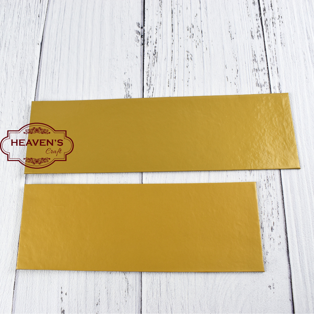 Jual Alas kue/tatakan/cake persegi panjang (yellow board) | Shopee ...