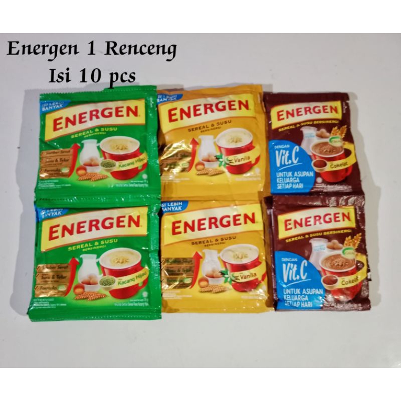 Jual Energen Rasa Vanilla || Energen Rasa Coklat || Energen Rasa Kacang ...