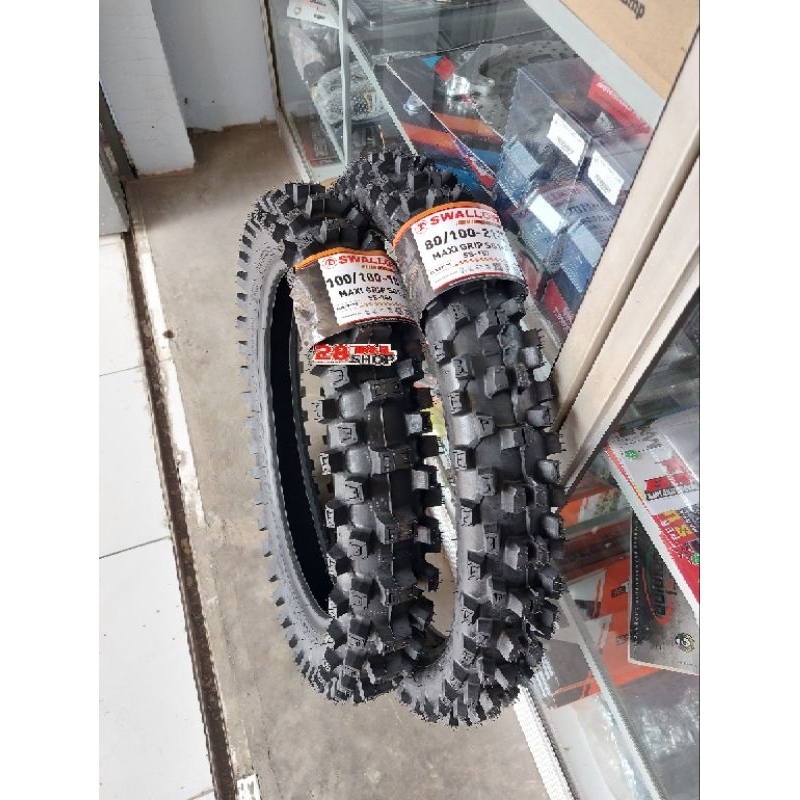 Jual BAN TRAIL SWALLOW MAXI GRIP 18 21 KLX CRF WR | Shopee Indonesia