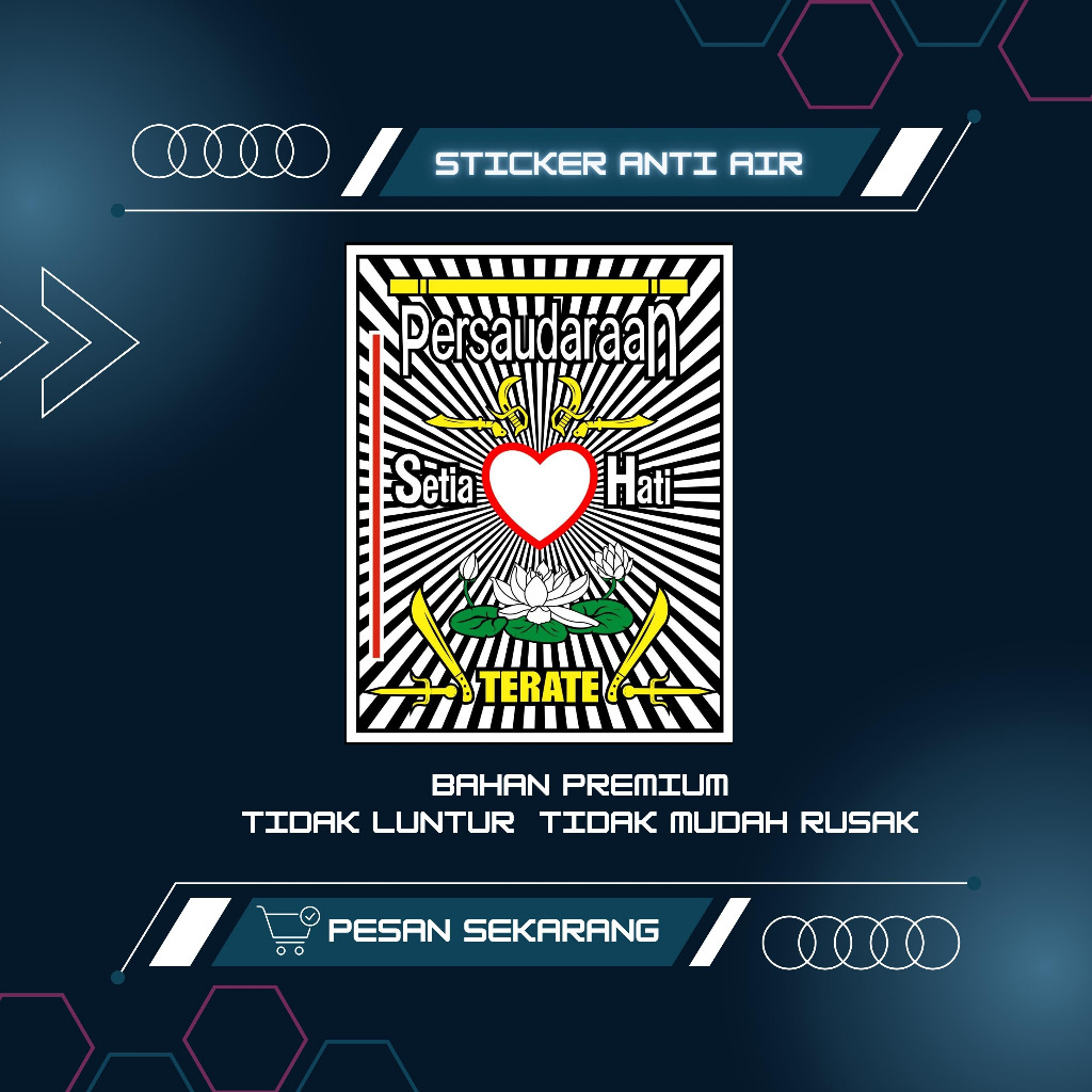 Jual STICKER PSHT ( ISI 10 ) | Shopee Indonesia