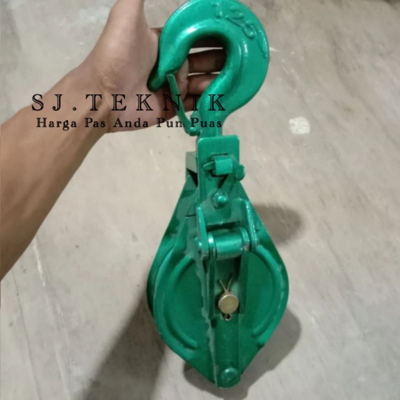 Jual Alat Kerek Manual 1 Ton NAGASAKI Katrol Kerekan Manual Snatch ...