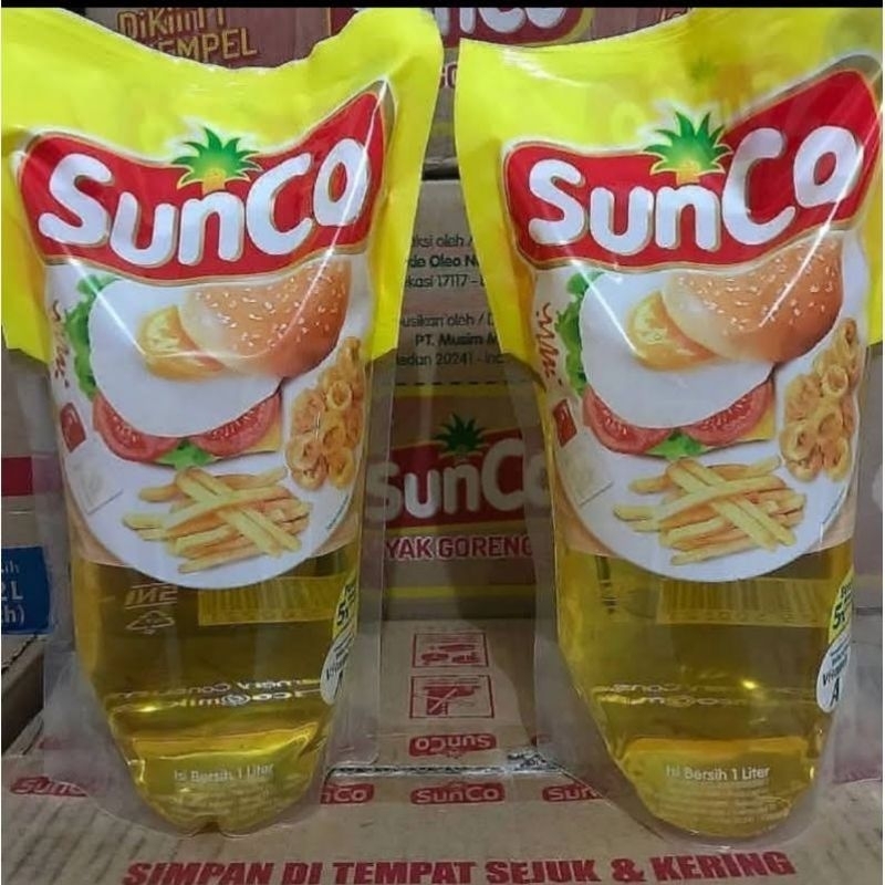 Jual MINYAK GORENG SUNCO 1 LITER | Shopee Indonesia
