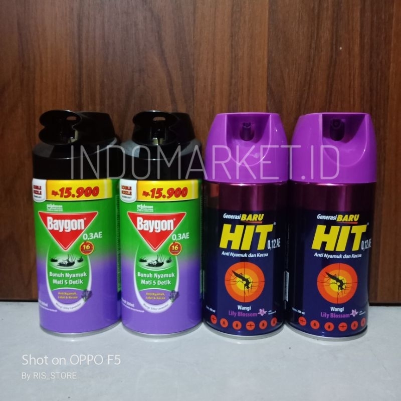 Jual Baygon semprot 150ml / Hit semprot 150ml | Shopee Indonesia