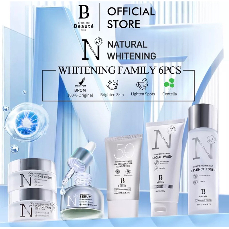 Jual Premiere Beaute Glow Whitening Package Luminous White [Paket ...