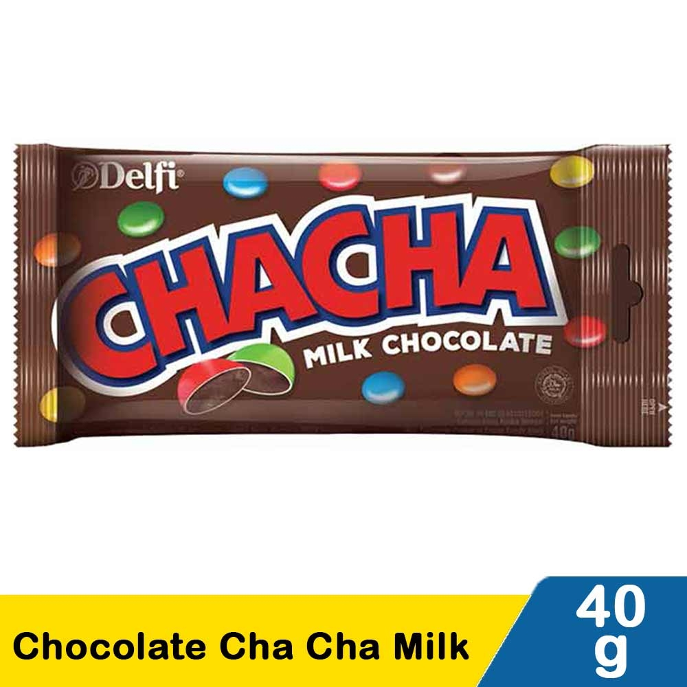 Jual Delfi ChaCha Milk Chocolate Cha Cha Peanut | Shopee Indonesia