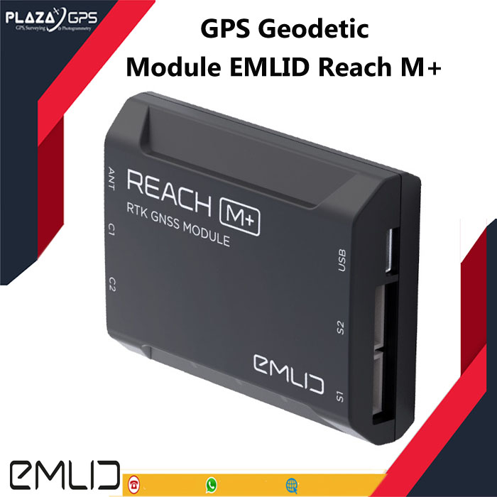 Jual Emlid M+ - GPS Emlid Reach M+ RTK GNSS / M Plus | Shopee Indonesia